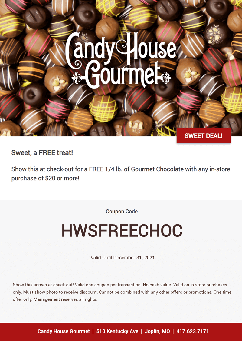 Sweet Deals | Candy House Gourmet, Inc.
